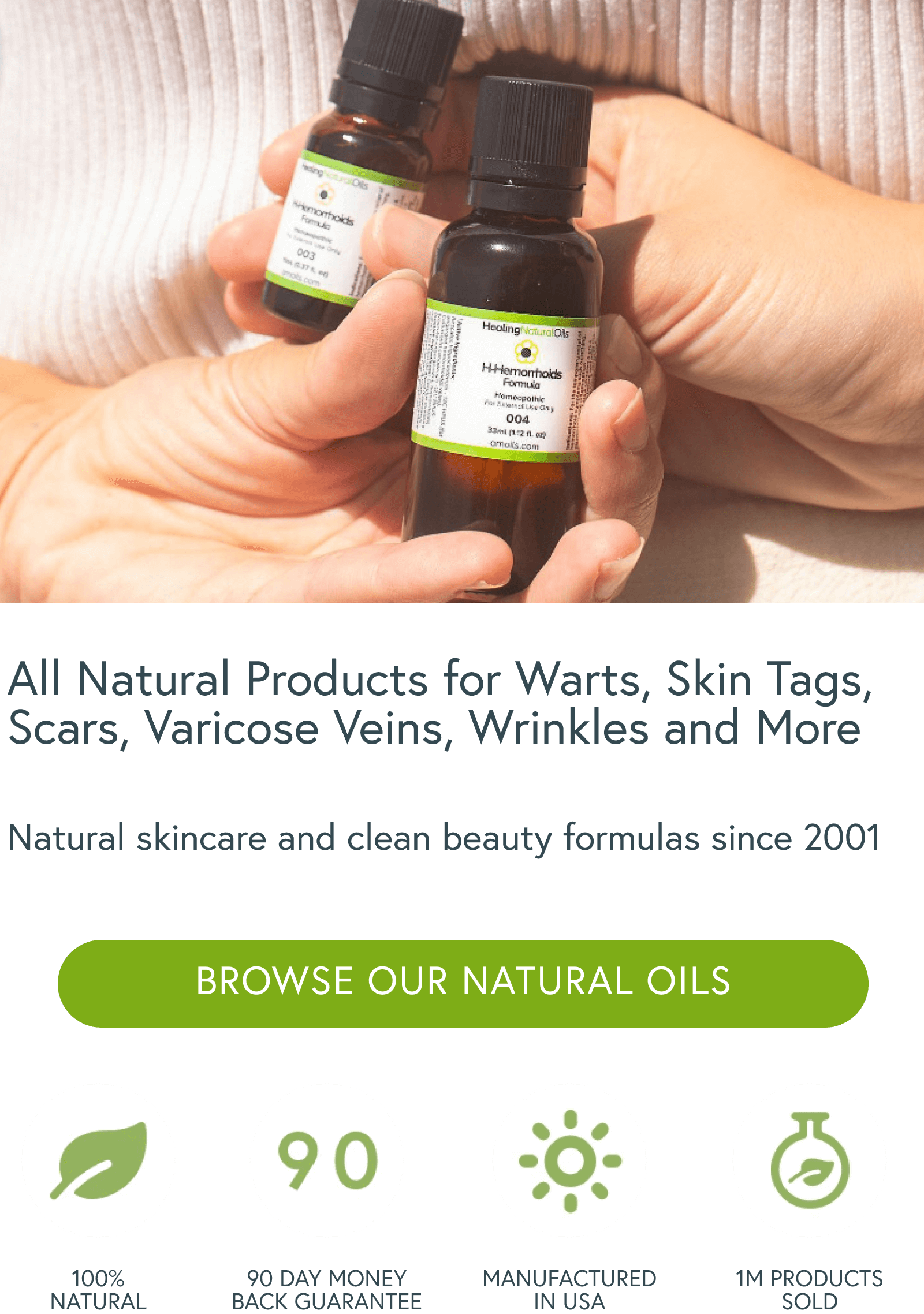 Natural Skin Care & Beauty Oils | Healing Oils | Healing Natural Oils